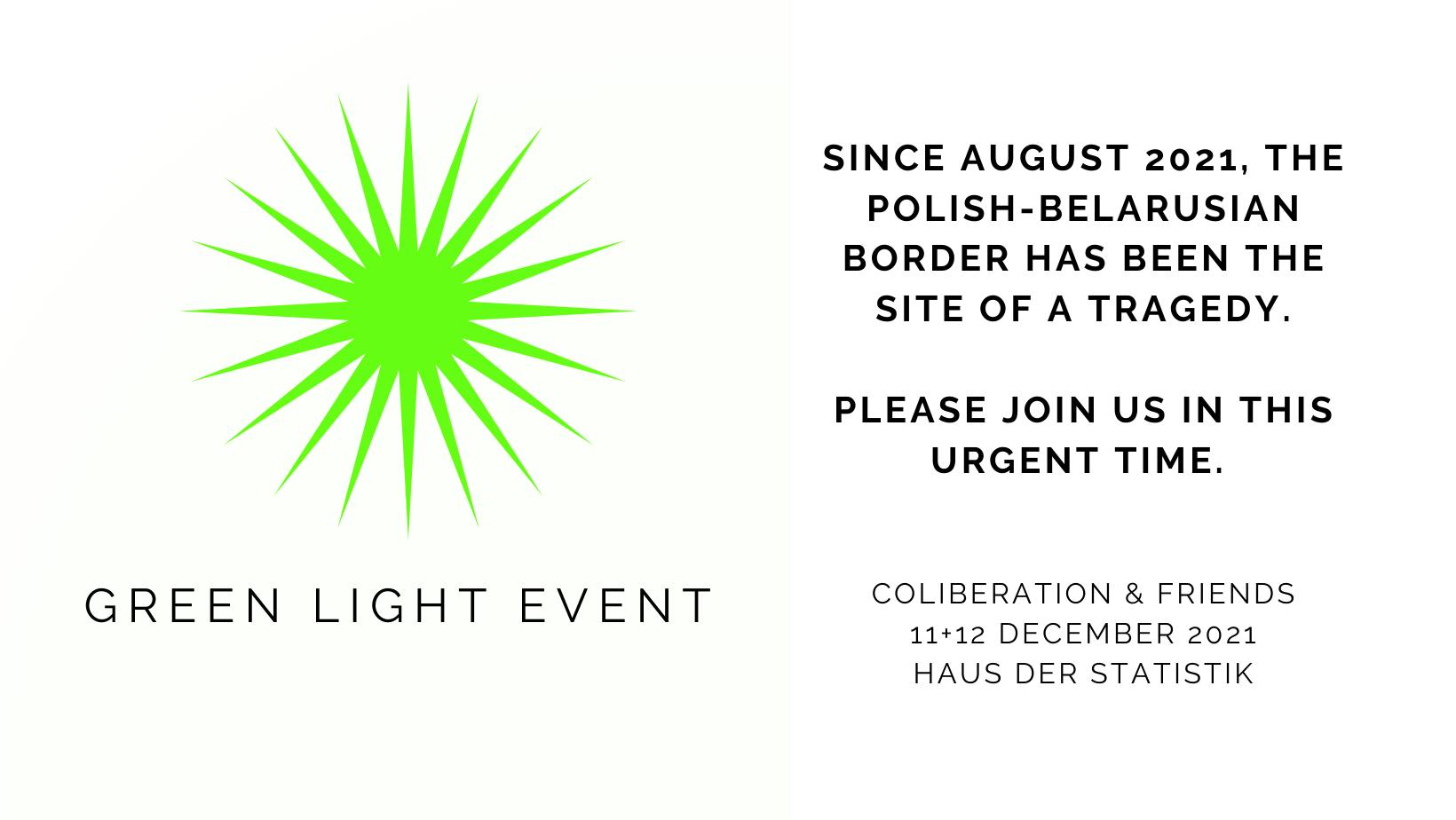 GREEN LIGHT EVENT – OPlatz — Berlin Refugee Movement